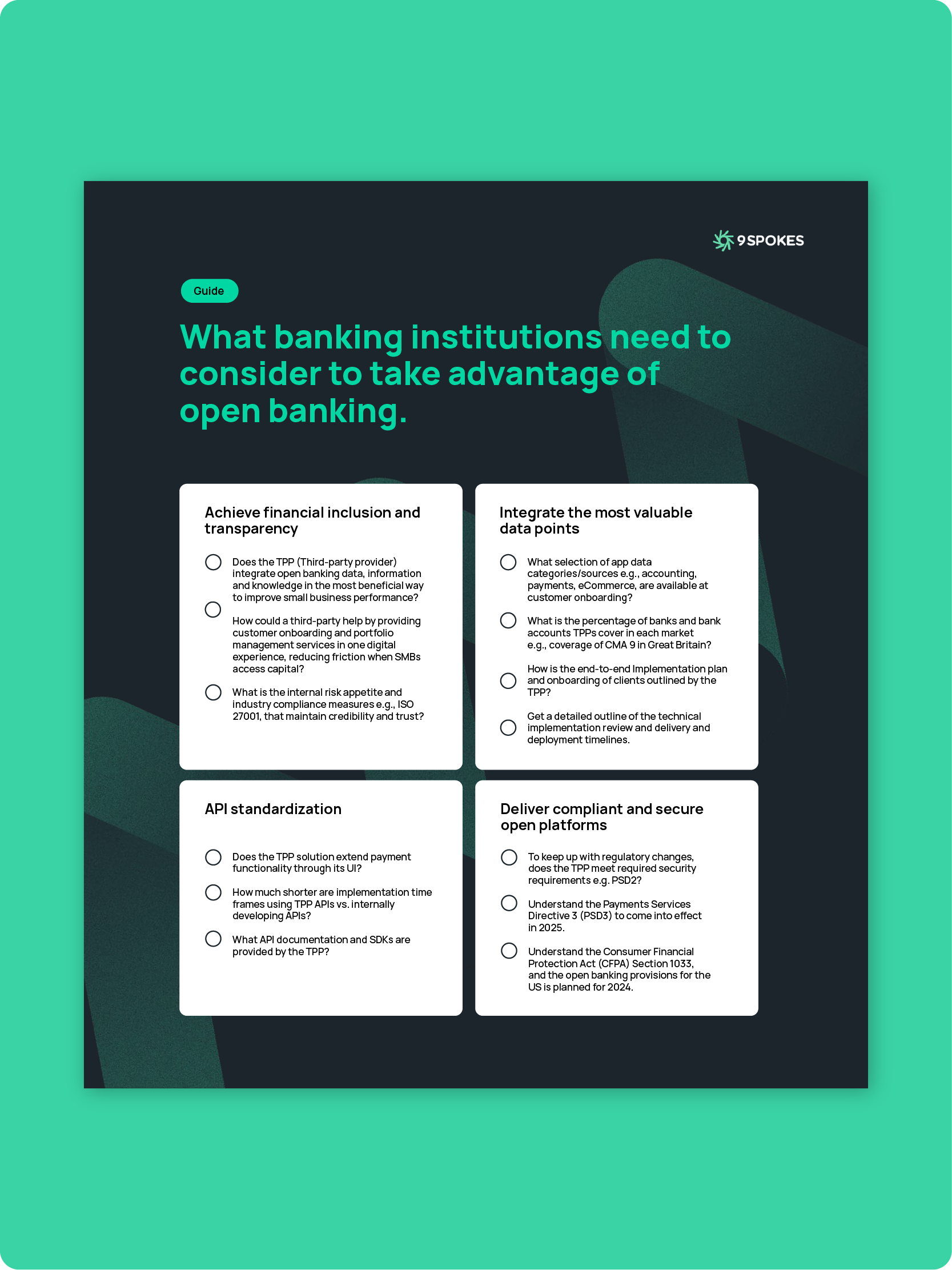 Open Banking Guide by 9Spokes